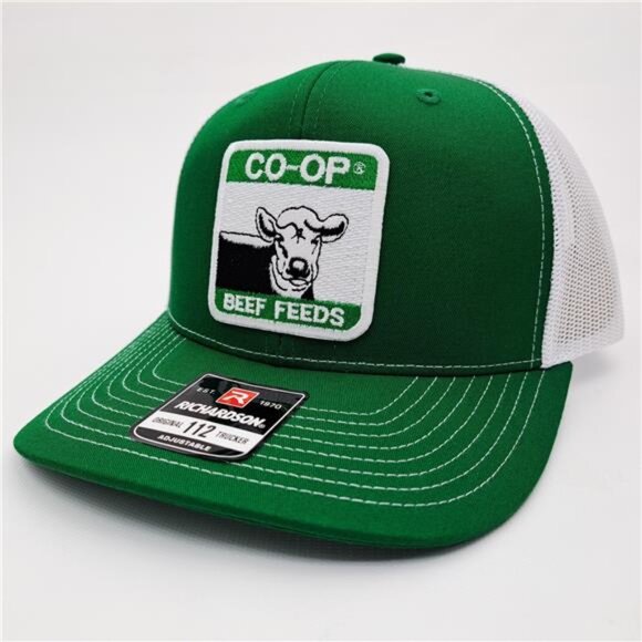 Handmade | Accessories | Richardson 12 Coop Beef Feeds Trucker Hat ...